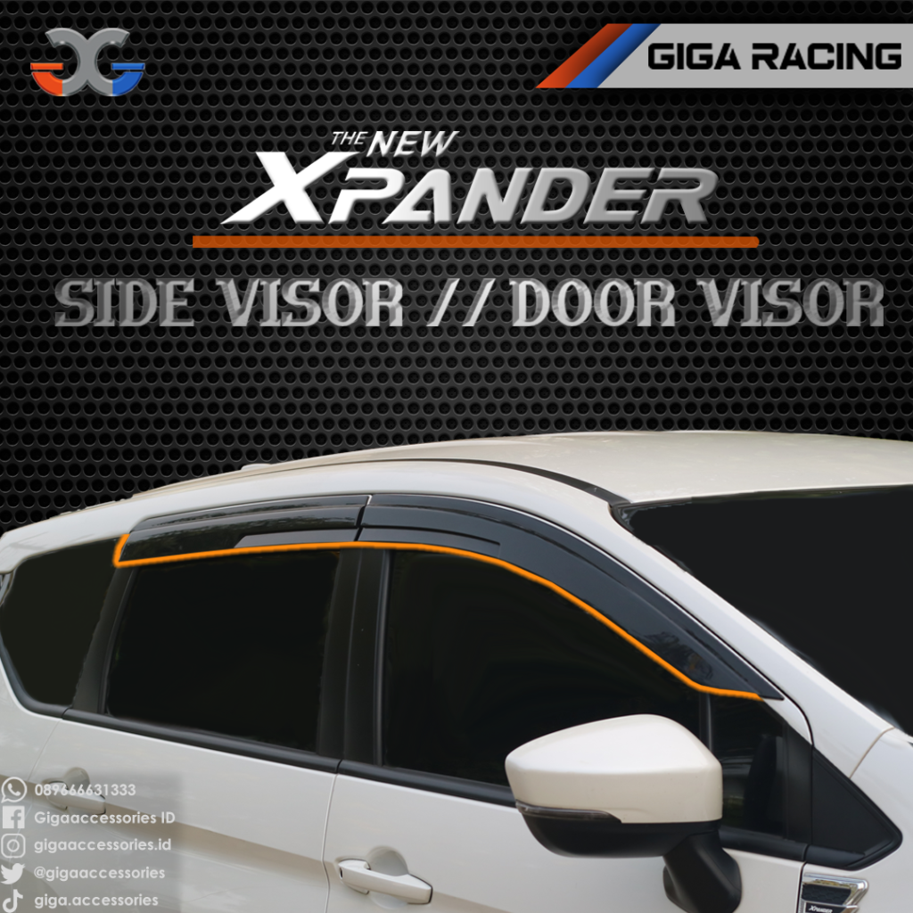 Side Visor New Xpander - GiGa Racing